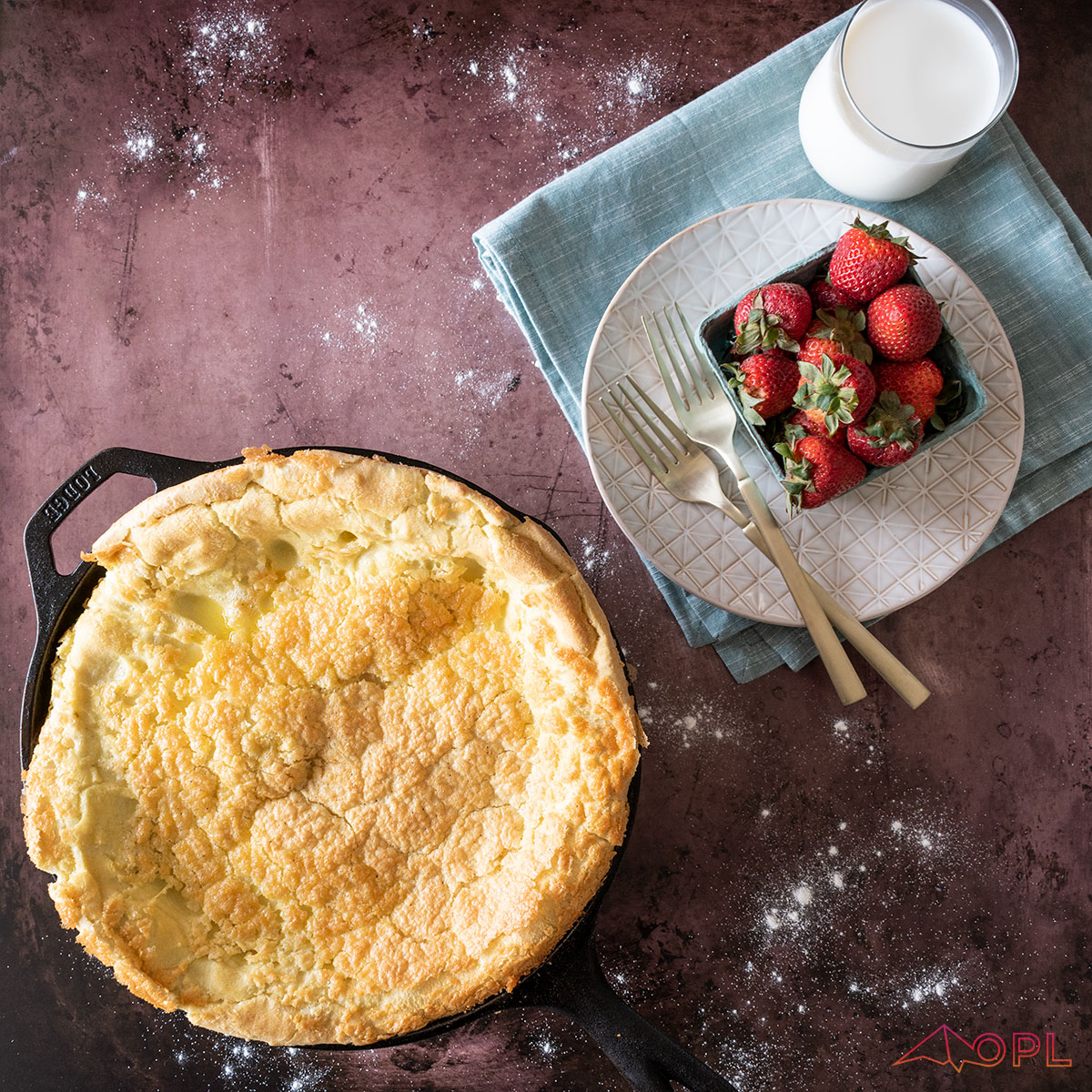 Paleo German Pancakes {aka: Dutch Babies} Recipe with Cassava Flour