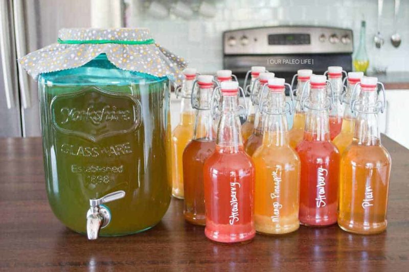 Continuous Brew Kombucha + 4 Flavor Combinations