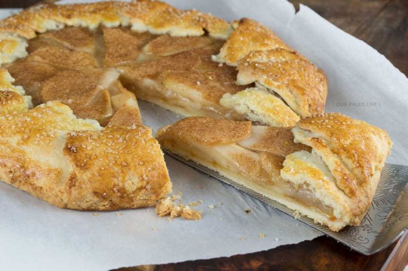 Rustic Pear Galette Recipe - Paleo Dessert (Grain & Dairy Free)