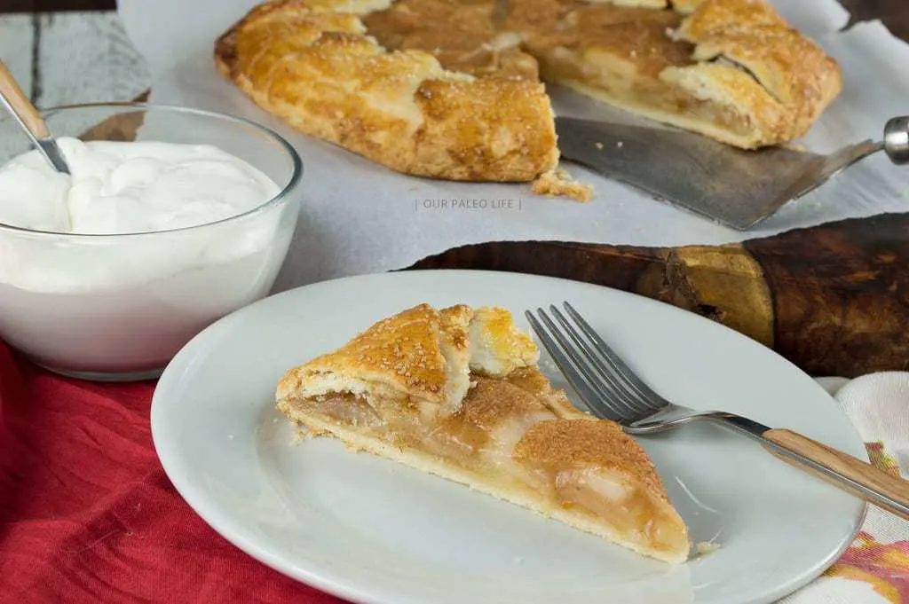 Rustic Pear Galette Recipe - Paleo Dessert (Grain & Dairy Free)