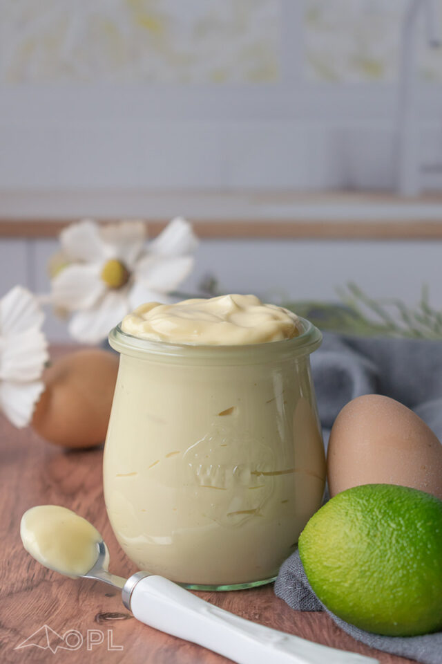Paleo Mayo | Lime Mayo Recipe - Eggs, Dry Mustard, Avocado Oil