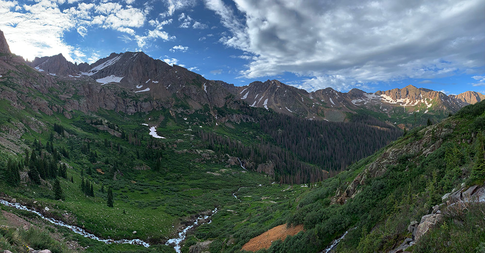 Backpacking the Chicago Basin in the Weminuche Wilderness, Colorado
