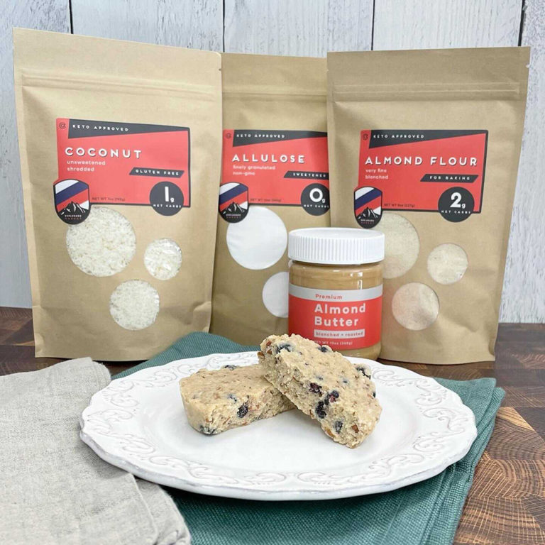 Blueberry Crunch Champion Bars Recipe (Keto & Low Carb Snack)