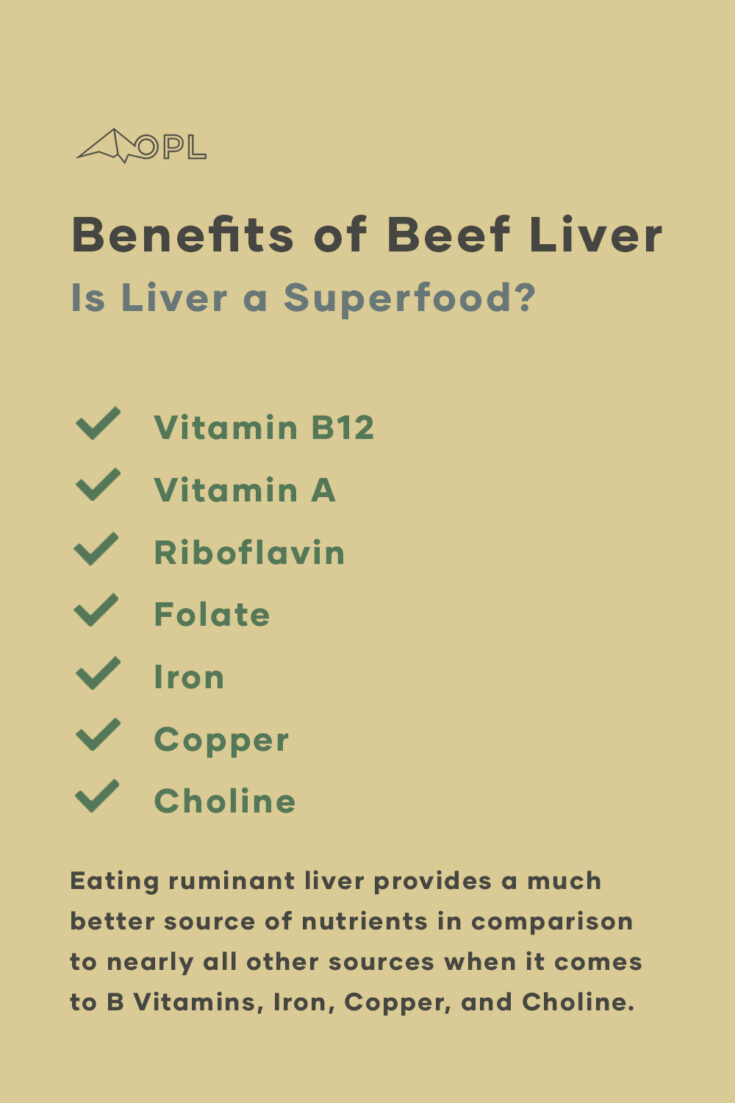 Beef Liver (a list of nutrients) - Should I be eating ruminant liver?