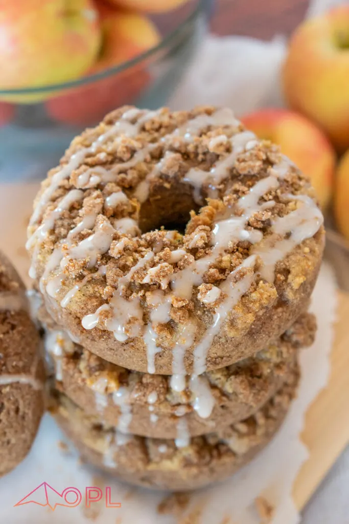 Apple Pie Donuts (Gluten Free & Paleo) Recipe | Apple Cinnamon Donut