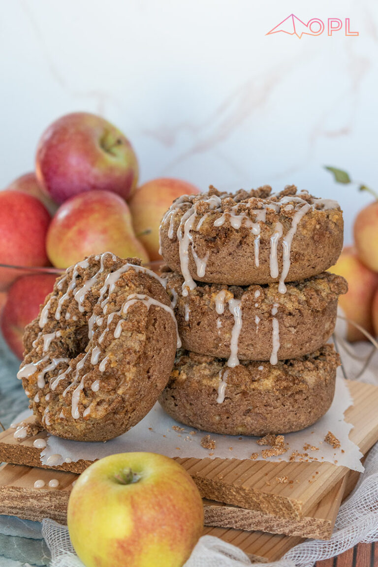 Apple Pie Donuts (Gluten Free & Paleo) Recipe | Apple Cinnamon Donut