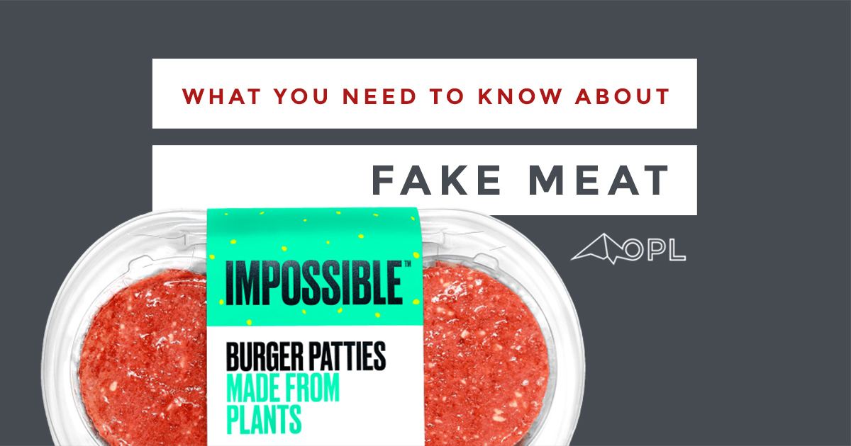 Fake Meat (Mono-Crops, Ethical Food Choices & Nutrition)