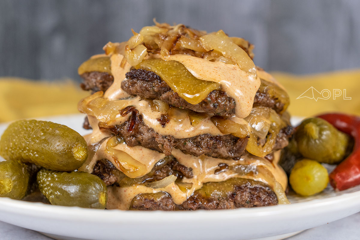 Keto Smashed Burgers w/ Special Sauce (Whole30 & Paleo Approved)