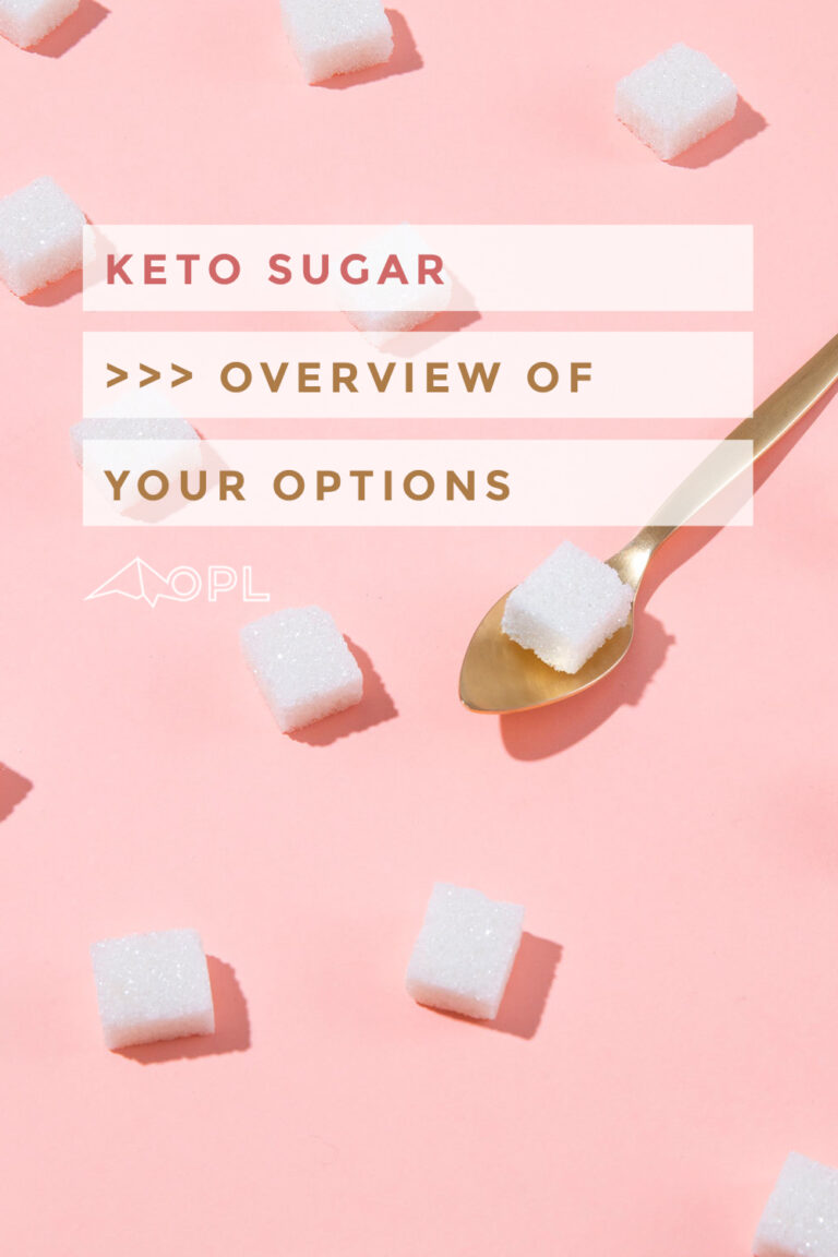 Keto Sugar - Sweetener ingredients with no impact to blood sugar.