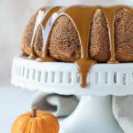Maple Glazed Pumpkin Bundt Cake | Paleo & Grain Free